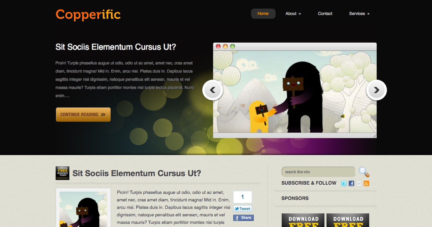 無料で使えるクオリティの高いWordPressテーマ 150 - nanomal