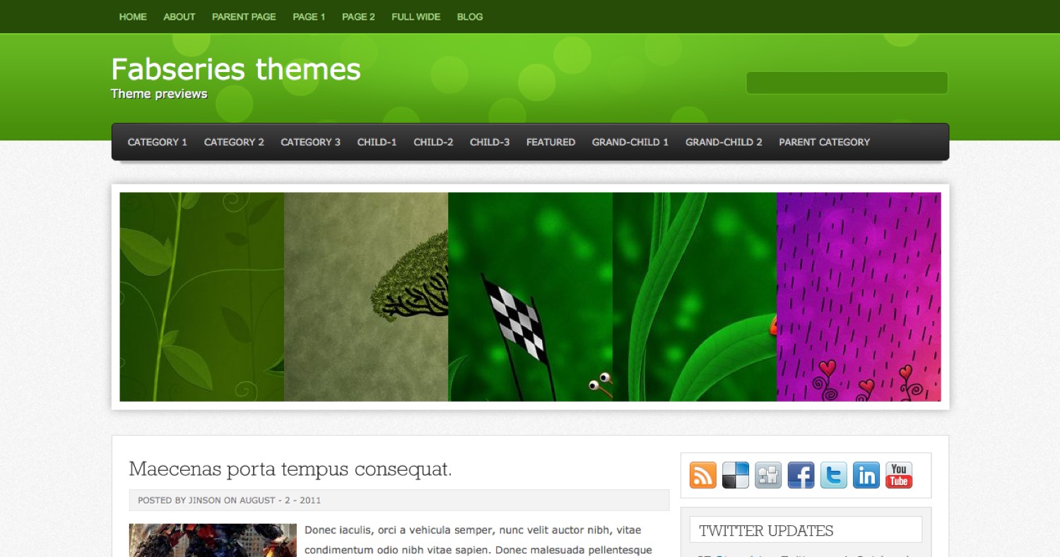 無料で使えるクオリティの高いWordPressテーマ 150 - nanomal