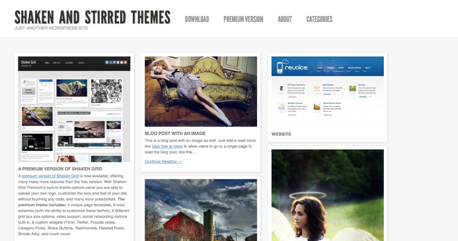 無料で使えるクオリティの高いWordPressテーマ 150 - nanomal