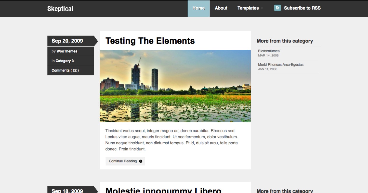 無料で使えるクオリティの高いWordPressテーマ 150 - nanomal