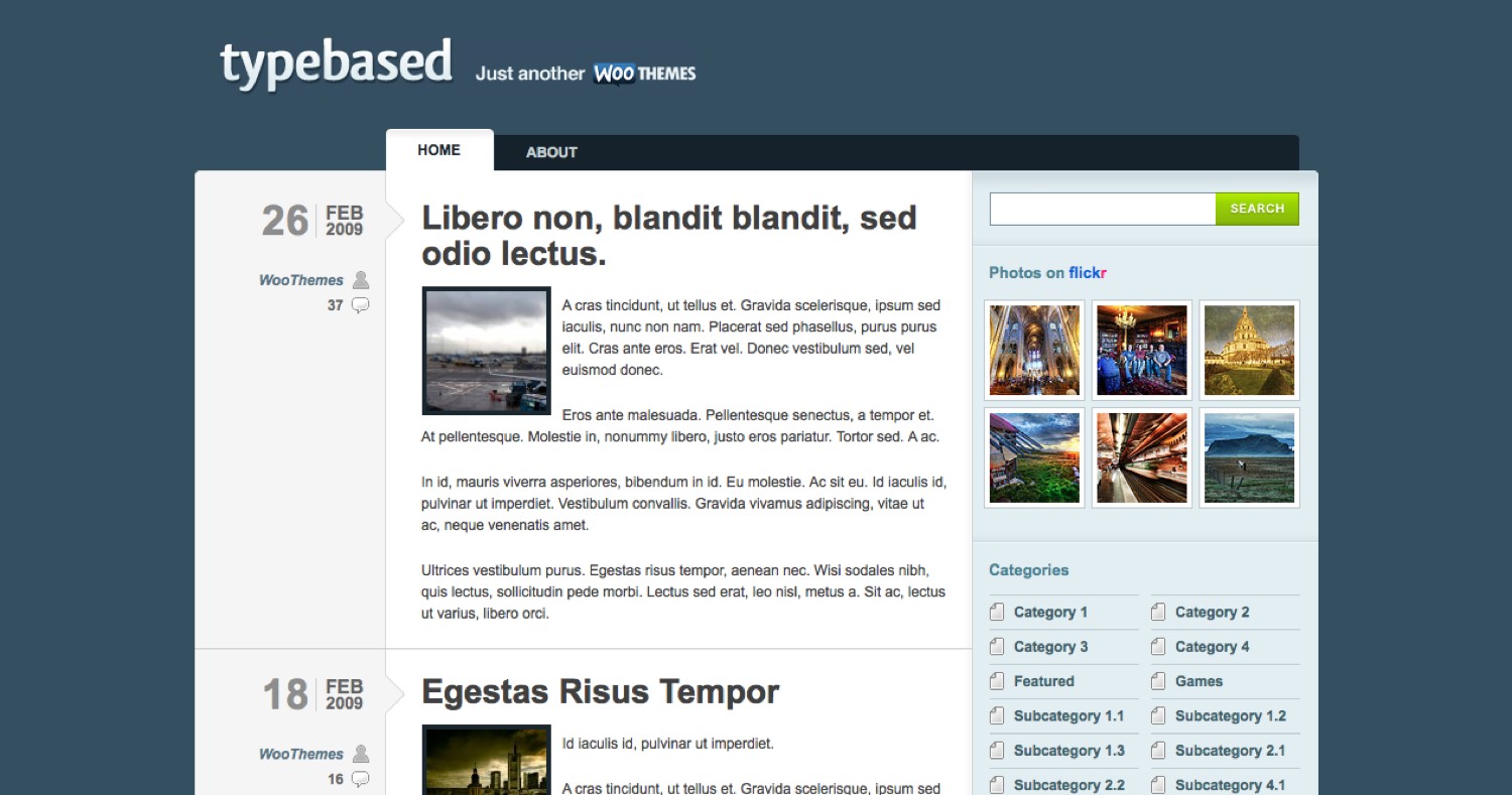 無料で使えるクオリティの高いWordPressテーマ 150 - nanomal