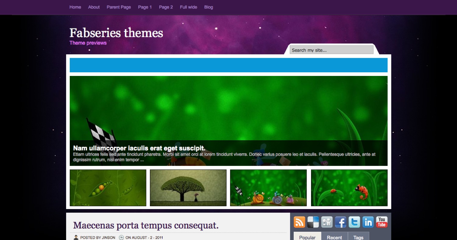 無料で使えるクオリティの高いWordPressテーマ 150 - nanomal