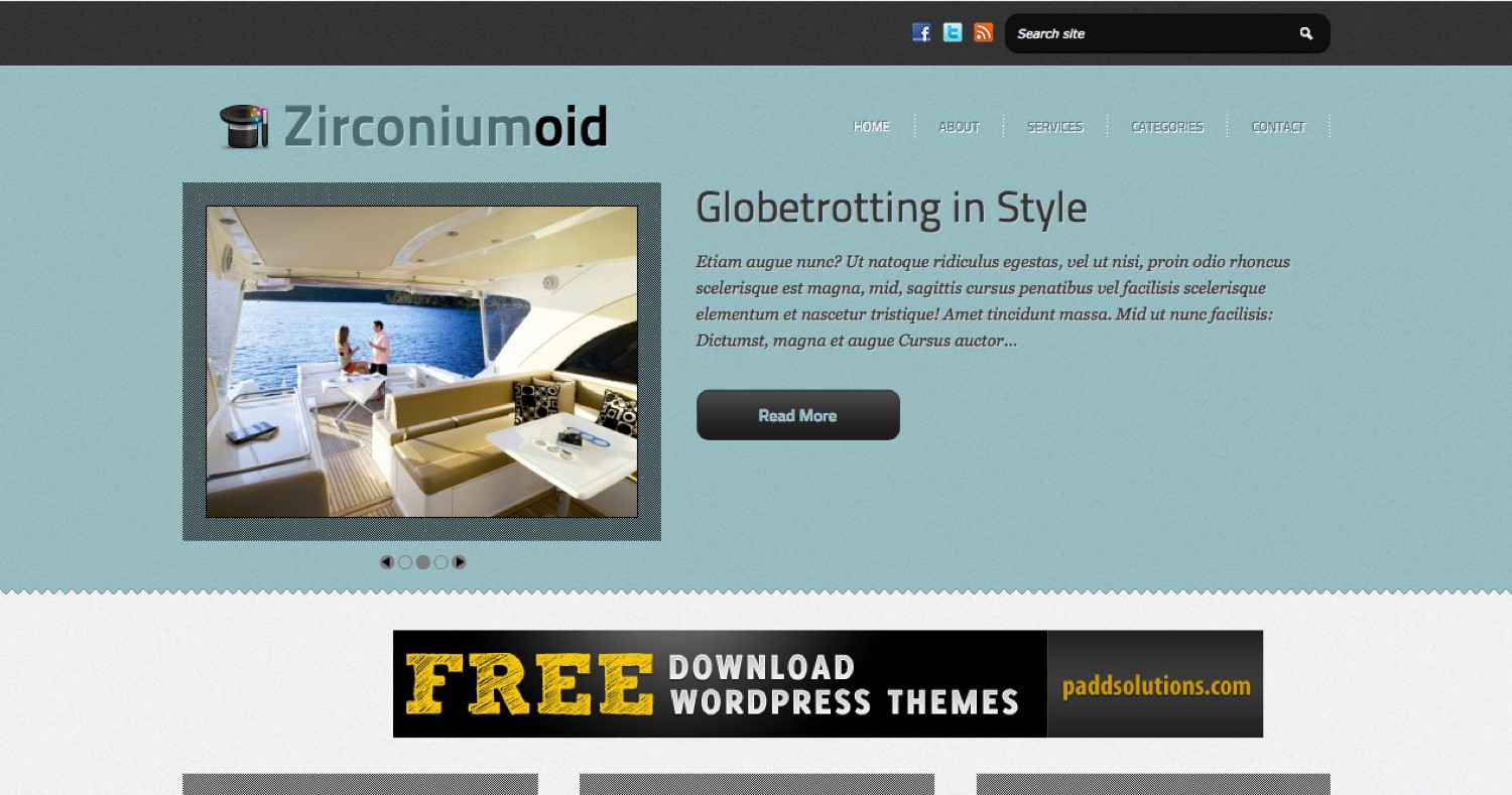 無料で使えるクオリティの高いWordPressテーマ 150 - nanomal