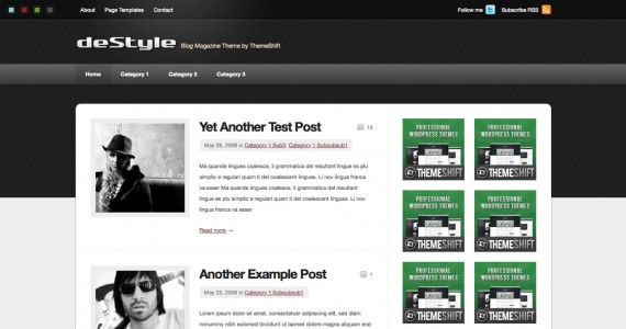 無料で使えるクオリティの高いWordPressテーマ 150 - nanomal