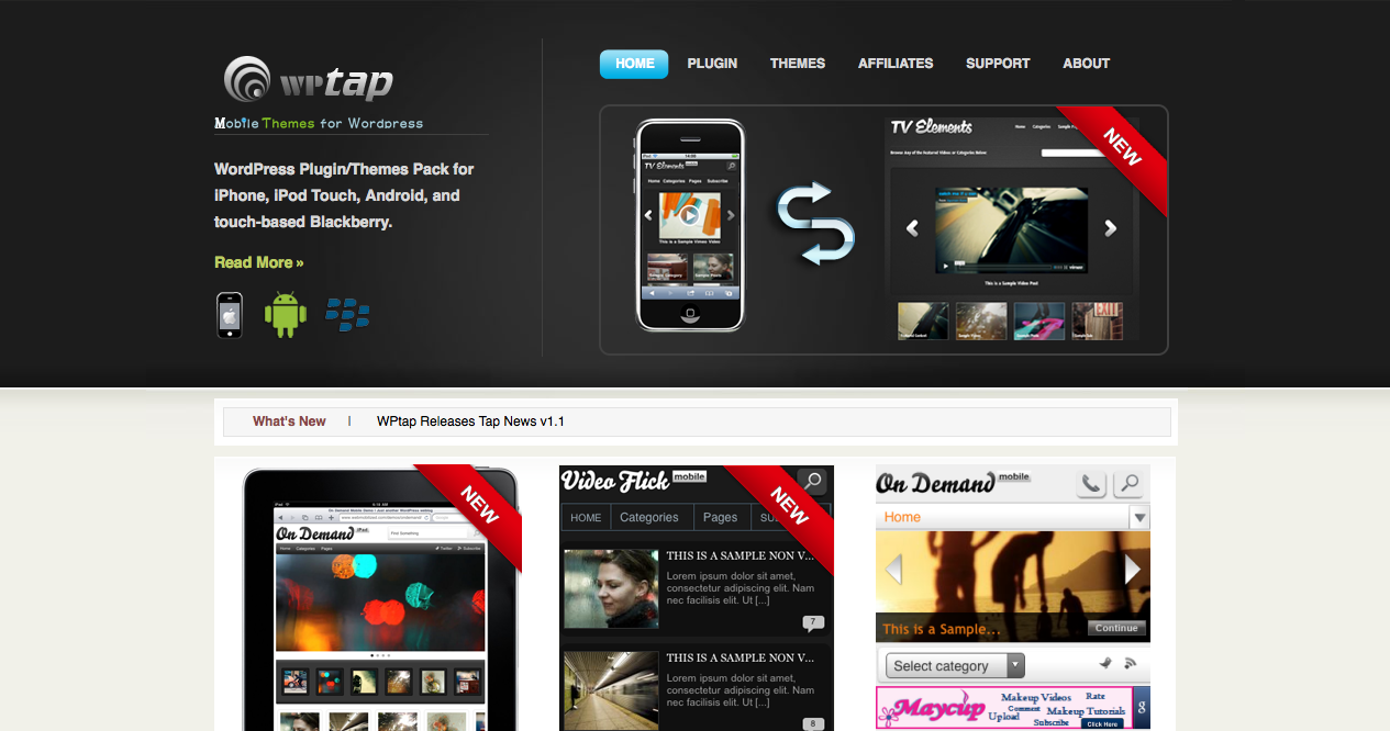 WordPressをiPhoneやスマートフォンに対応させる3つの方法 - nanomal