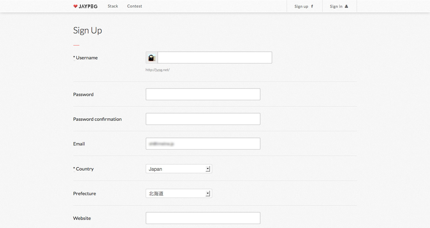自分専用のポートフォリオページを作れるWebサービス「JAYPEG」 - nanomal