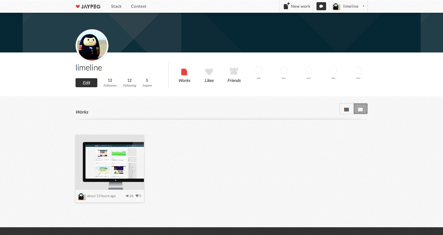 自分専用のポートフォリオページを作れるWebサービス「JAYPEG」 - nanomal